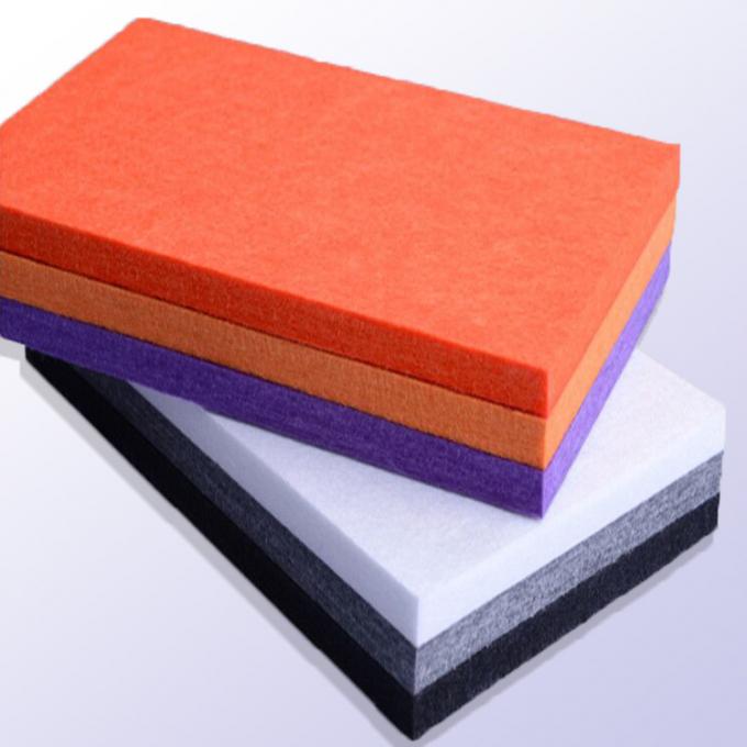 Television Station Polyester Acoustic Panels / Acoustical Fiber Board