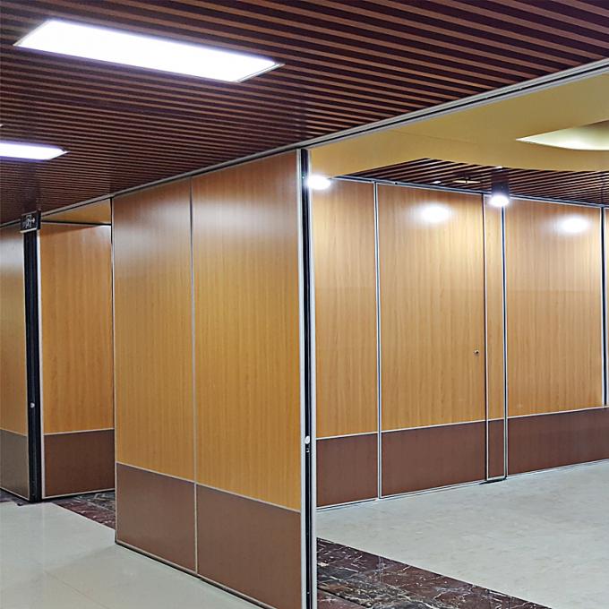 Interior Office Partition Walls , Folding Room Dividers with Sliding ...