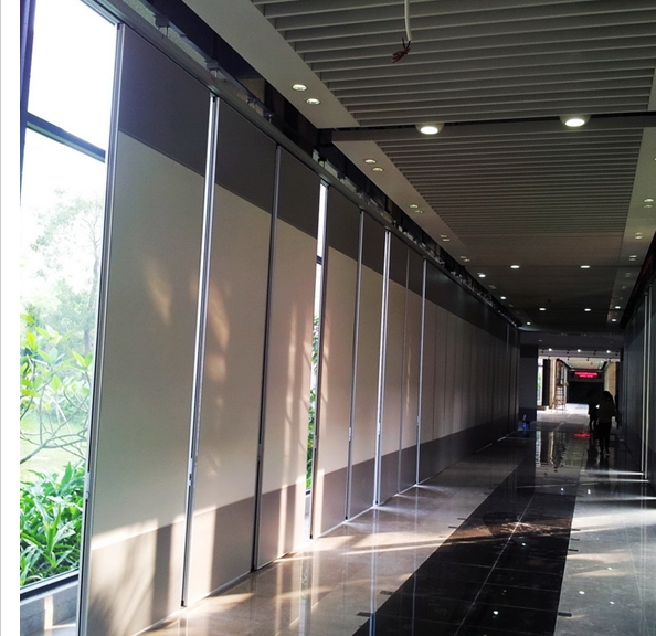 Commercial Sliding Conference Room Dividers MDF Board + Aluminium Material