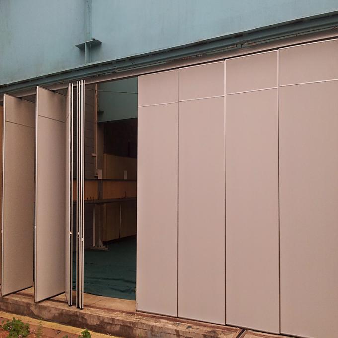 Council Chamber Movable Partition Walls / Smooth Folding Panel Partitions