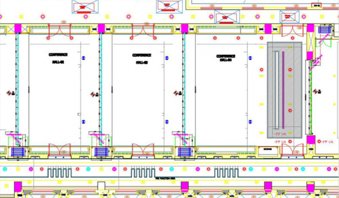 Ballroom Operable Walls Cost Acoustic Partition Walls Sound Proof ...