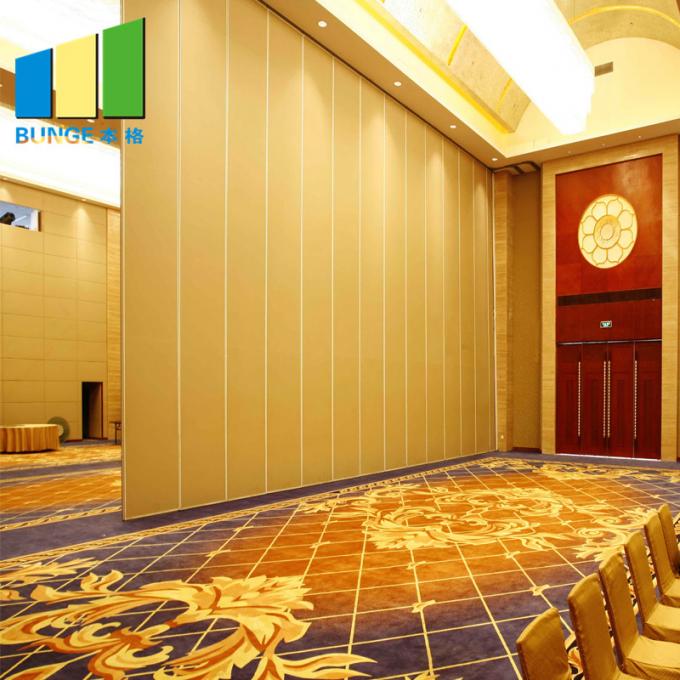 Foldable Operable Partition Walls Acoustic Hotel Meeting Dividers Sound ...