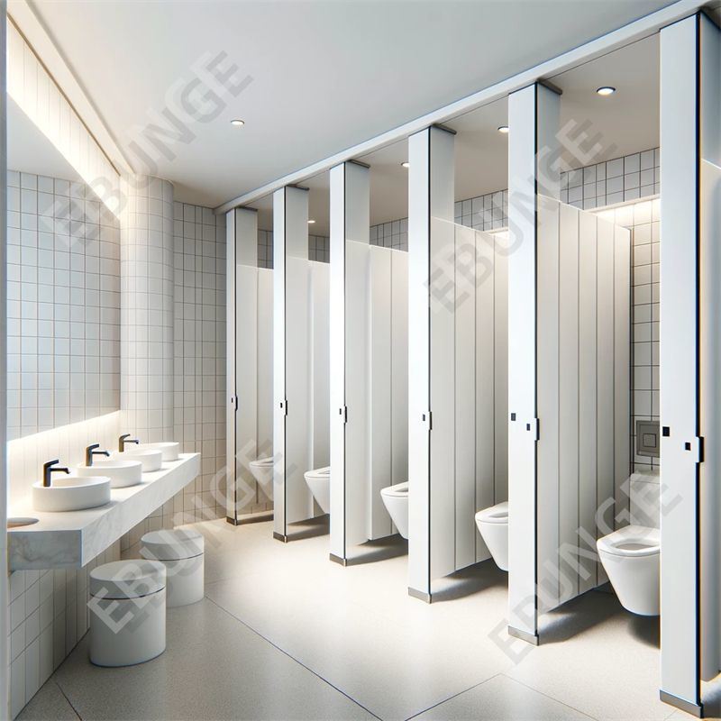 Restroom Dividers Support Customized Design Options for Durable Scratch ...