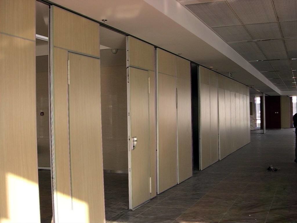 Sliding Folding Office Sound Proof Wall Partition Commercial Interior ...
