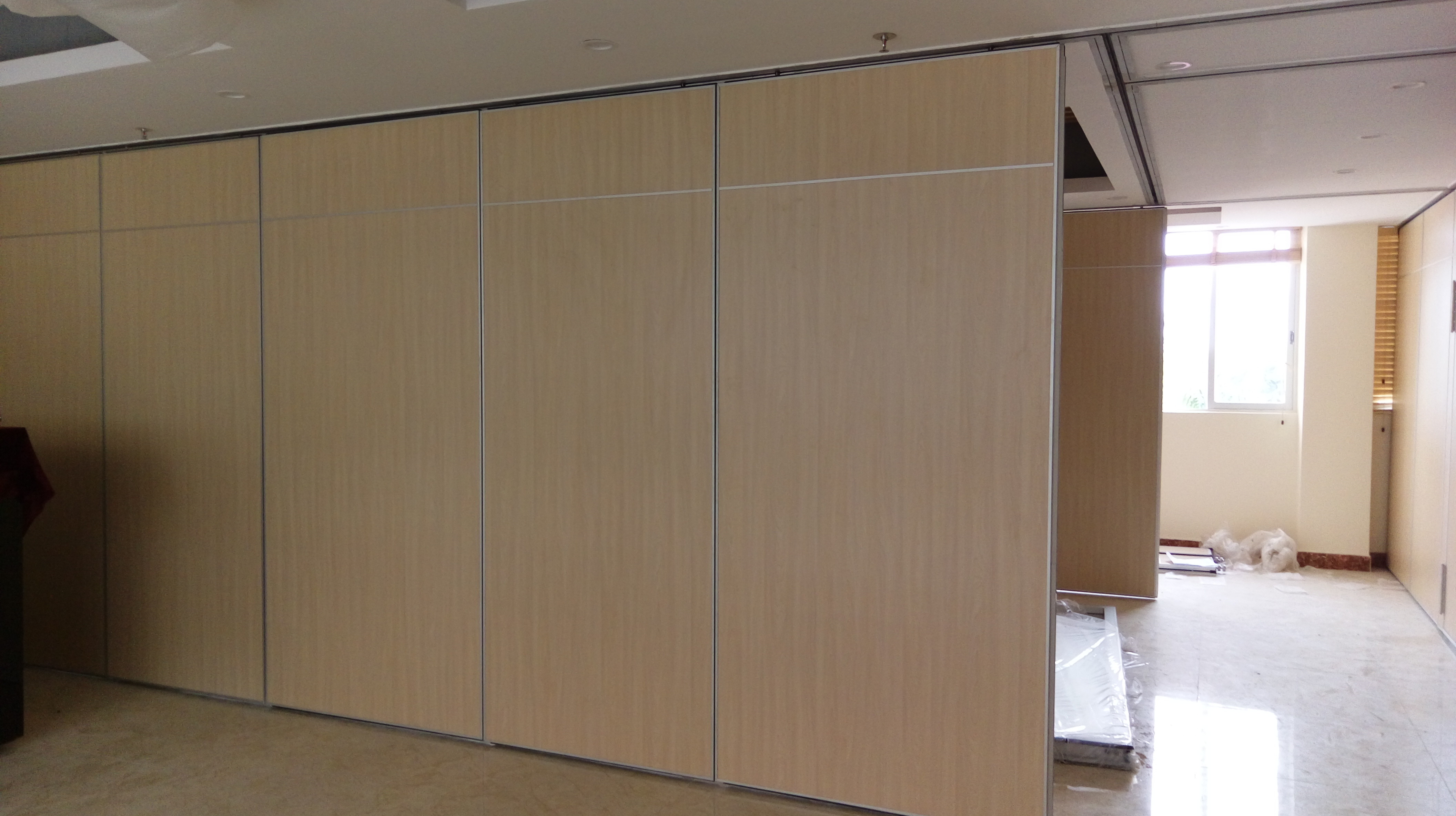 Commercial Sliding Modular Assemble Sound proof Partition Wall For ...