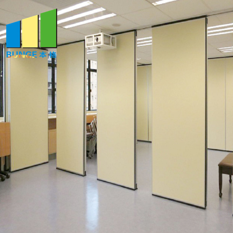 Internal Fireproof Room Dividers Sliding Door Folding Office Partition ...