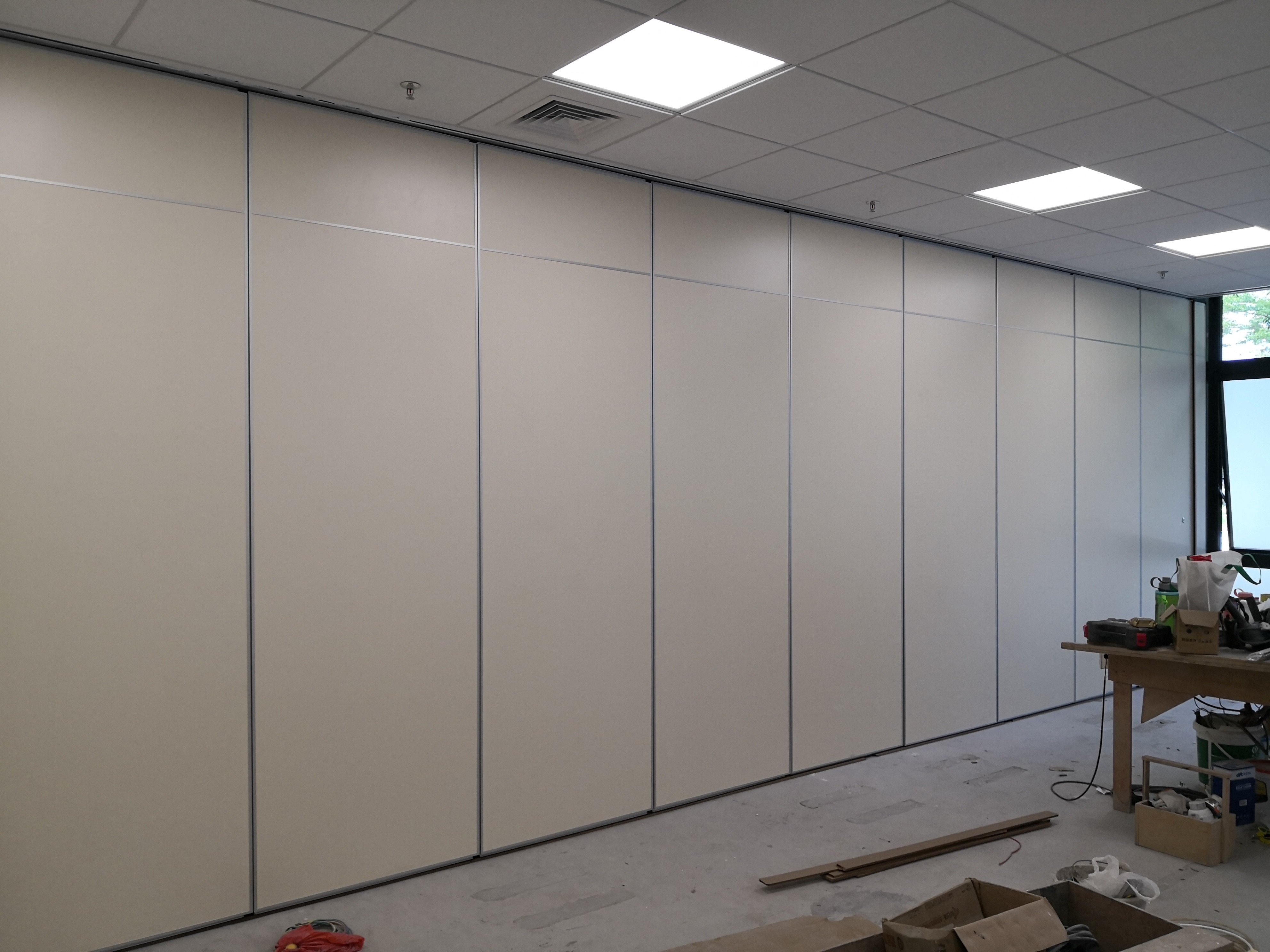 Vinyl Partition Board MDF Melamine Operable Movable Partition Walls ...