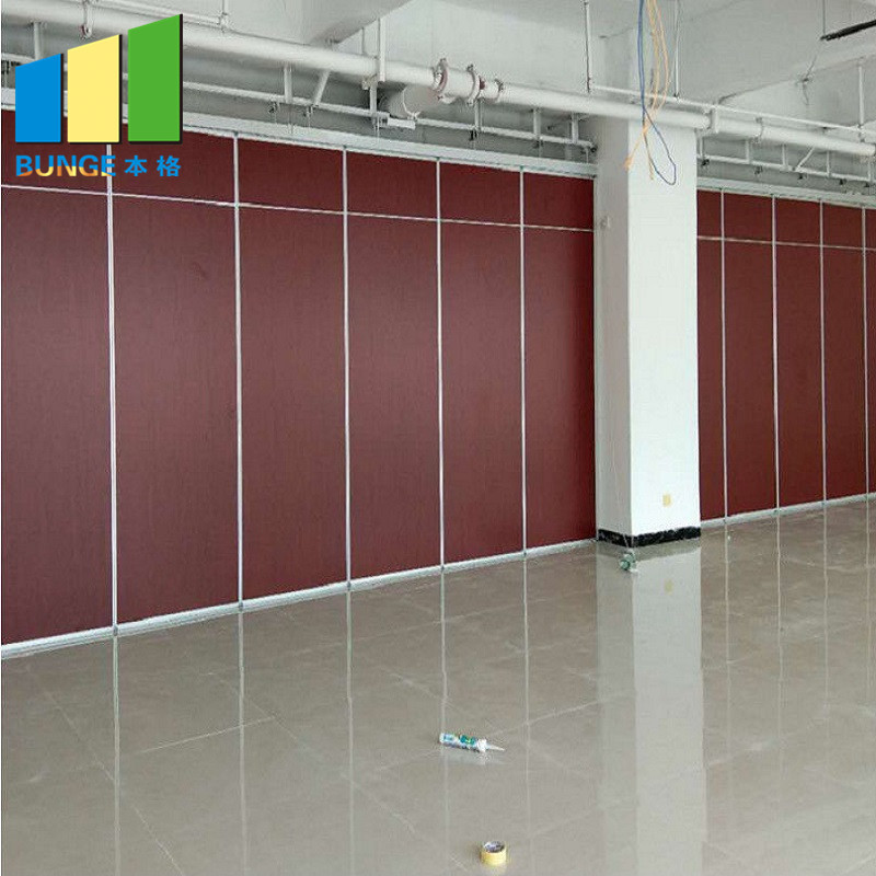 Collapsible Wooden Sliding Partition Walls / Acoustic Folding Wall