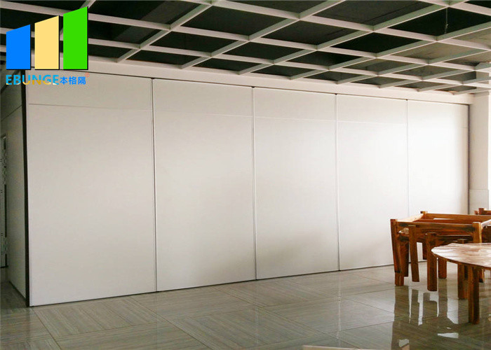 White Color MDF Laminate Operable Movable Partition Walls