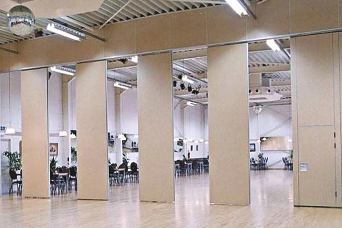 Sliding Office Partition Walls / Decorative Conference Room Dividers