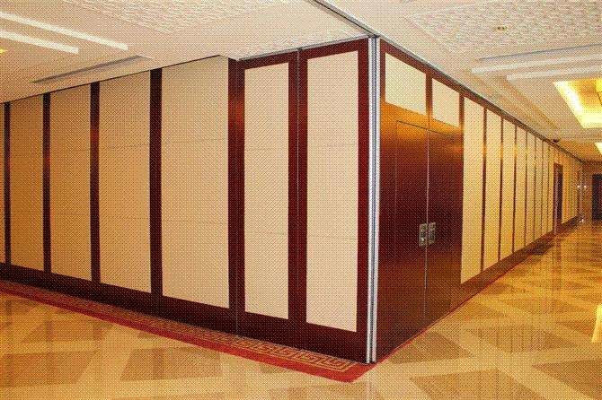 Acoustic Mosque Room Dividers Removable Wooden Doors Operable ...