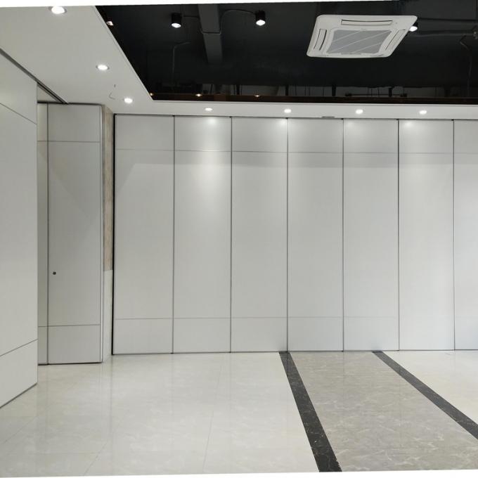 Accordion Office Fabric Demountable Folding Partition Walls , Sound ...