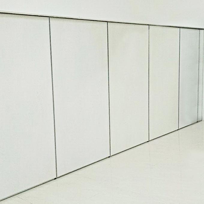 Office Partition Wall Ceiling Mounted U Channel Partition Collapsable ...