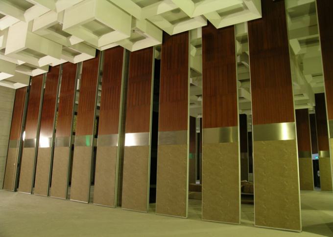 Operable Hotel Acoustical Folding Partitions , 2.56 inches thickness ...