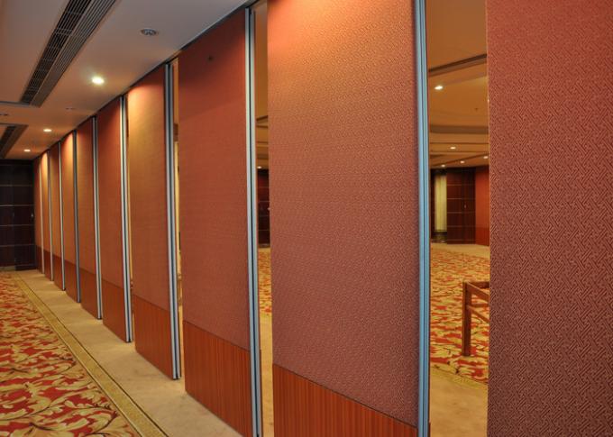 85mm Movable Sound Proof Aluminum Partition Wall For Office And Restaurant